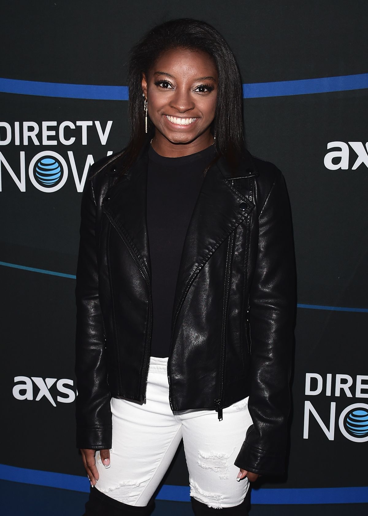 SIMONE BILES at 2017 Directv Now Super Saturday Night Concert in ...