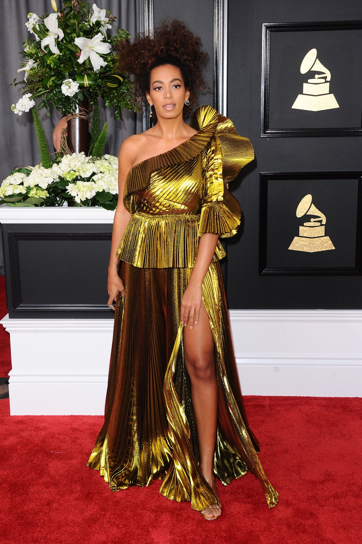SOLANGE KNOWLES at 59th Annual Grammy Awards in Los Angeles 02/12/2017 ...