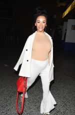 CHELSEA HEALEY Arrives at Manchester Arena in Manchester 03/04/2017 ...