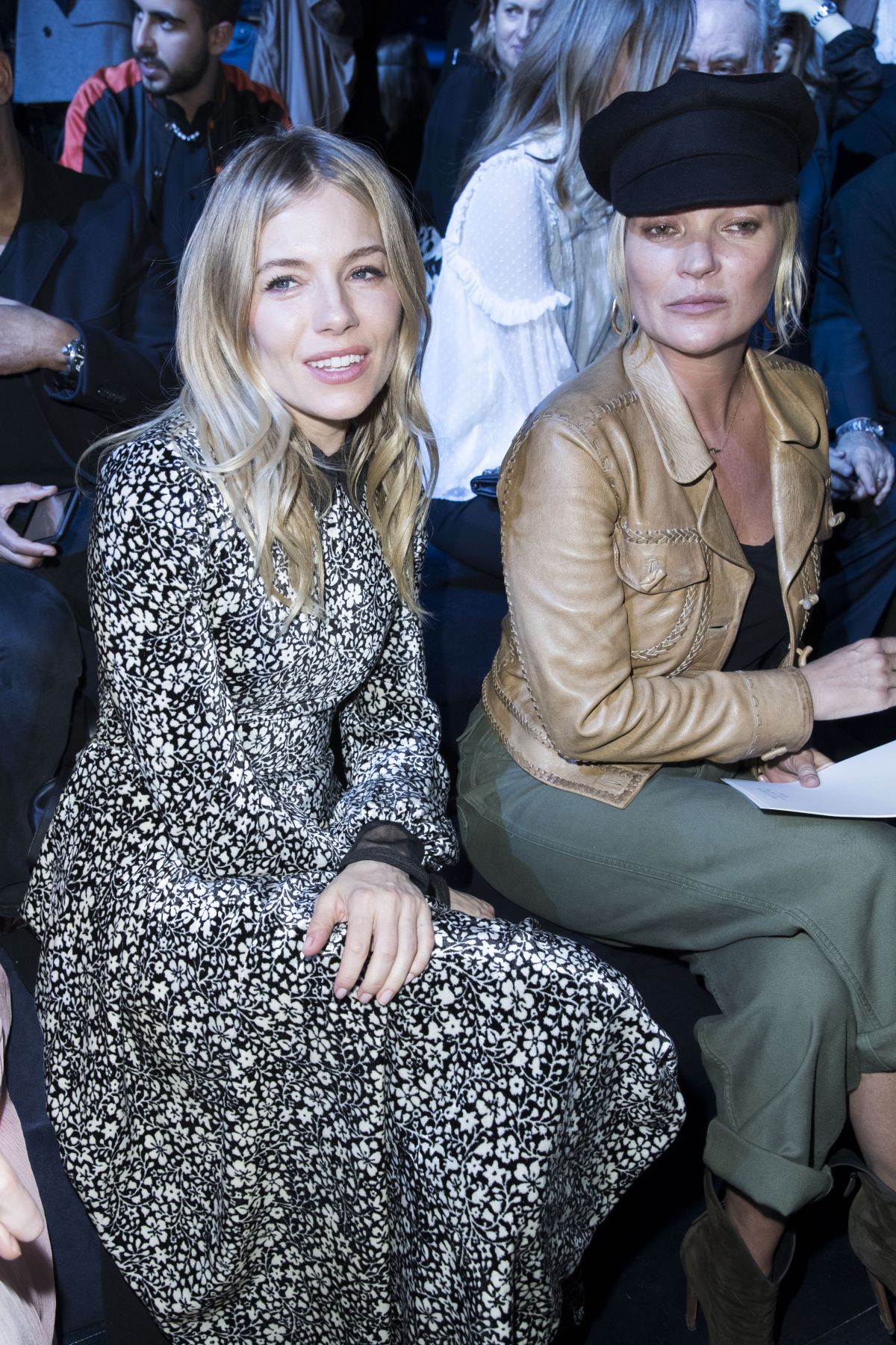 KATE MOSS at Christian Dior Fashion Show in Paris 03/03/2017 – HawtCelebs