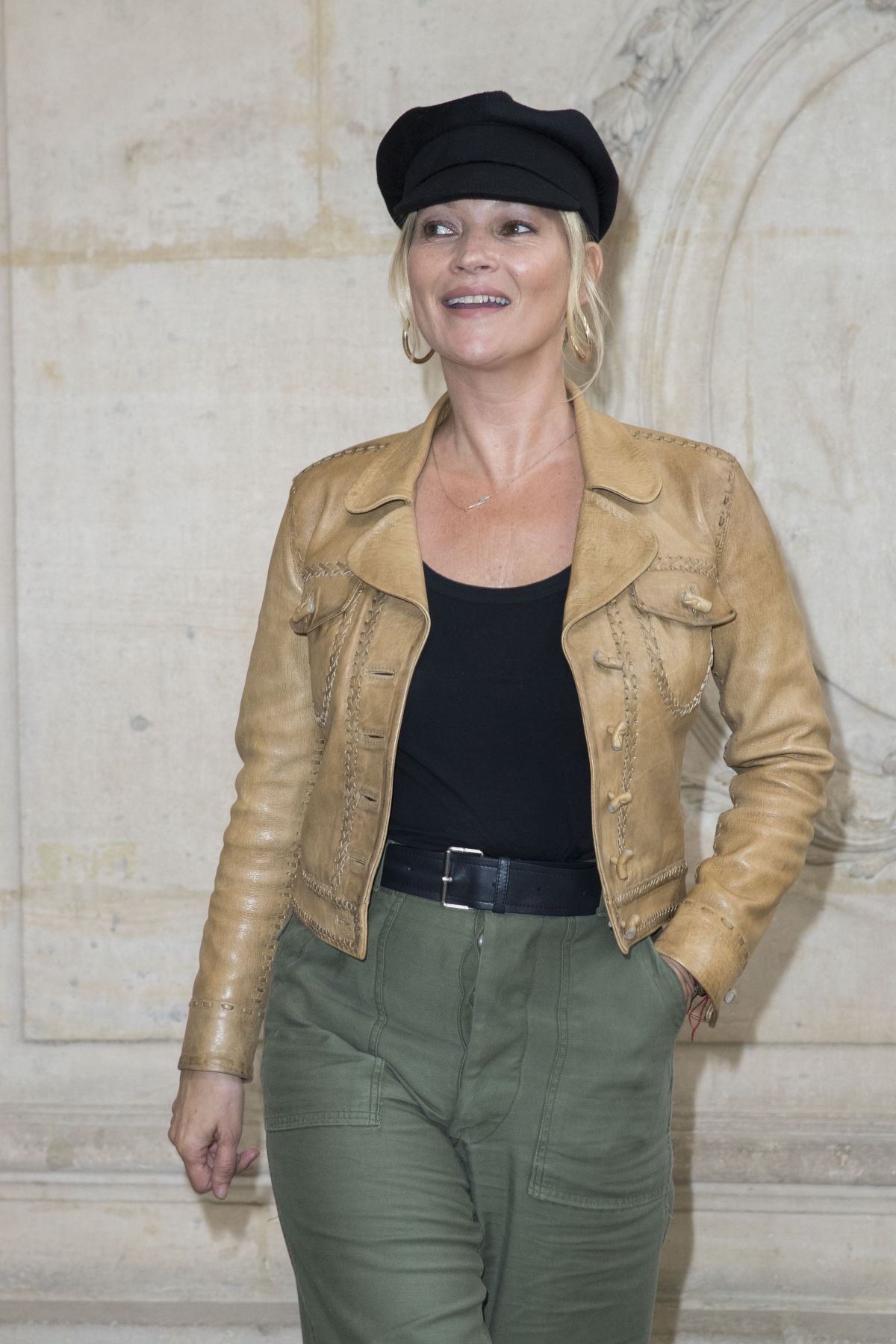 KATE MOSS at Christian Dior Fashion Show in Paris 03/03/2017 – HawtCelebs
