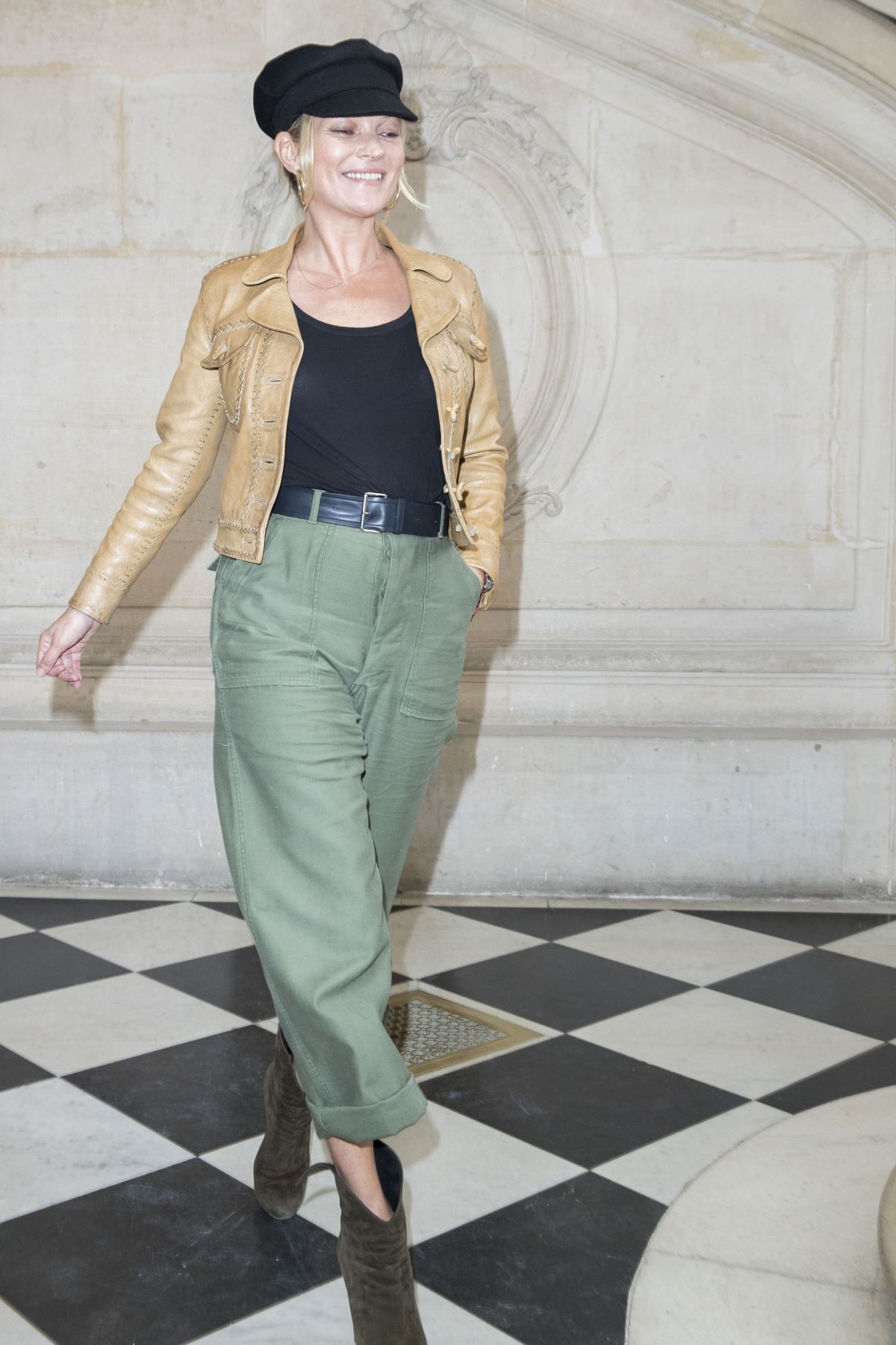 KATE MOSS at Christian Dior Fashion Show in Paris 03/03/2017 – HawtCelebs