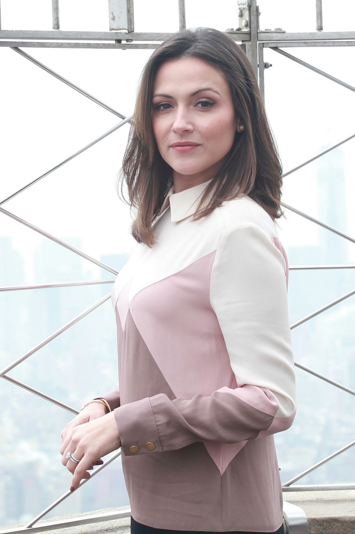 ITALIA RICCI Promotes Designated Survivor at Empire State Building in ...