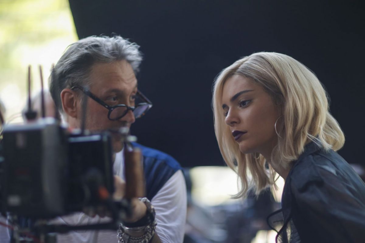 KENDALL JENNER on the Set of Jump In Pepsi Max Commercial in London ...
