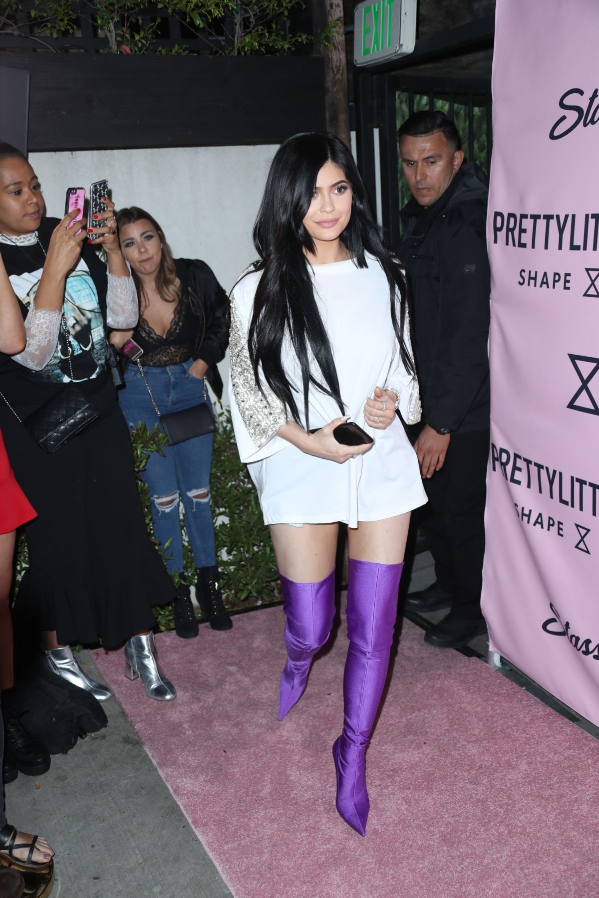 KYLIE JENNER at Pretty Little Thing Shape x Stassie Launch Party in ...