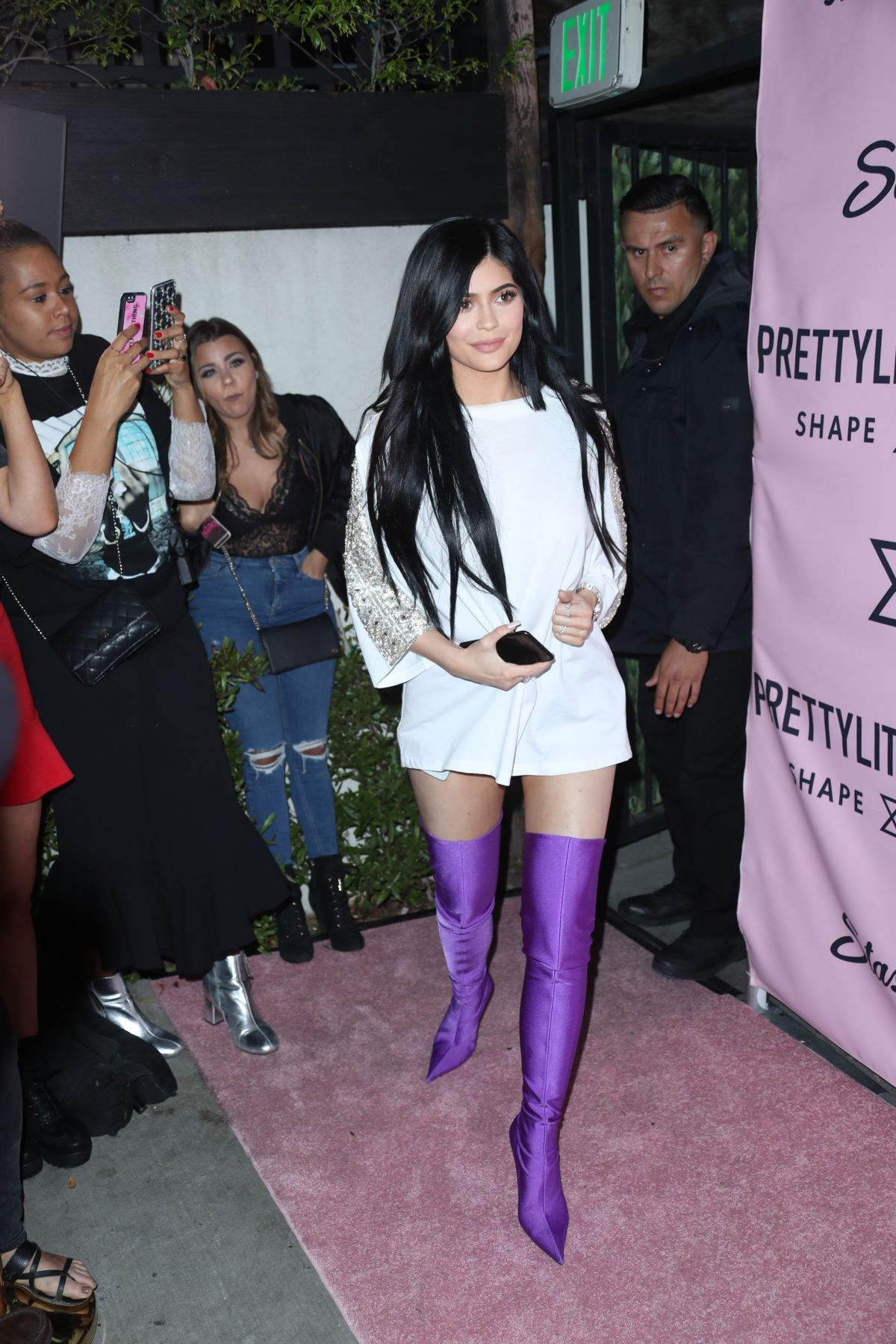 KYLIE JENNER at Pretty Little Thing Shape x Stassie Launch Party in ...