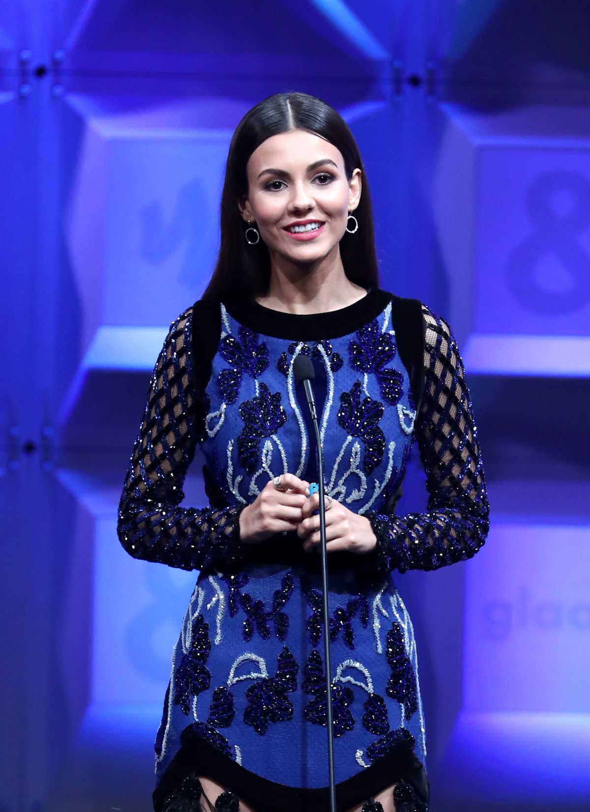 VICTORIA JUSTICE at 2017 Glaad Media Awards in Los Angeles 04/01/2017 ...