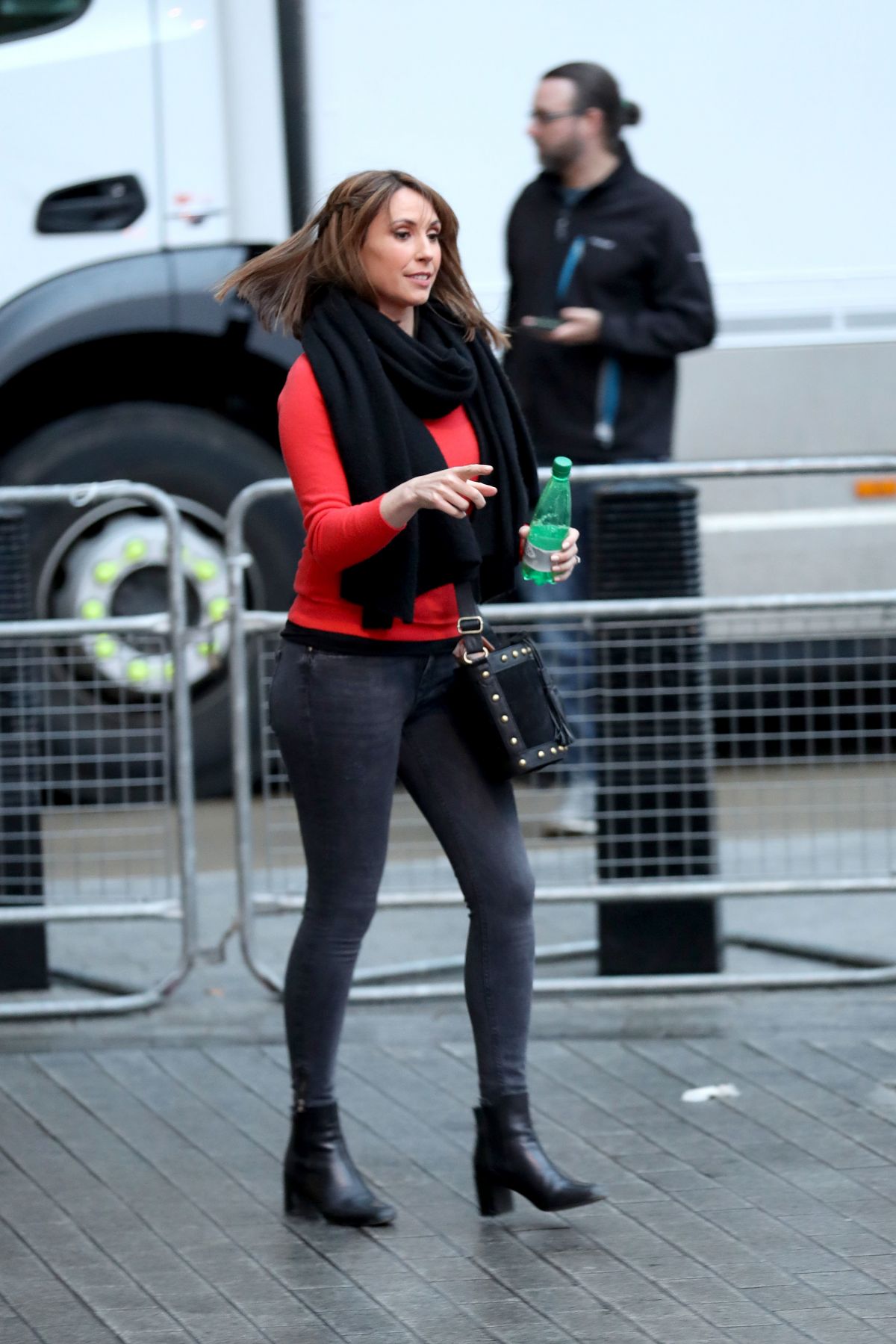 ALEX JONES Arrives at BBC Studios in London 05/04/2017 – HawtCelebs