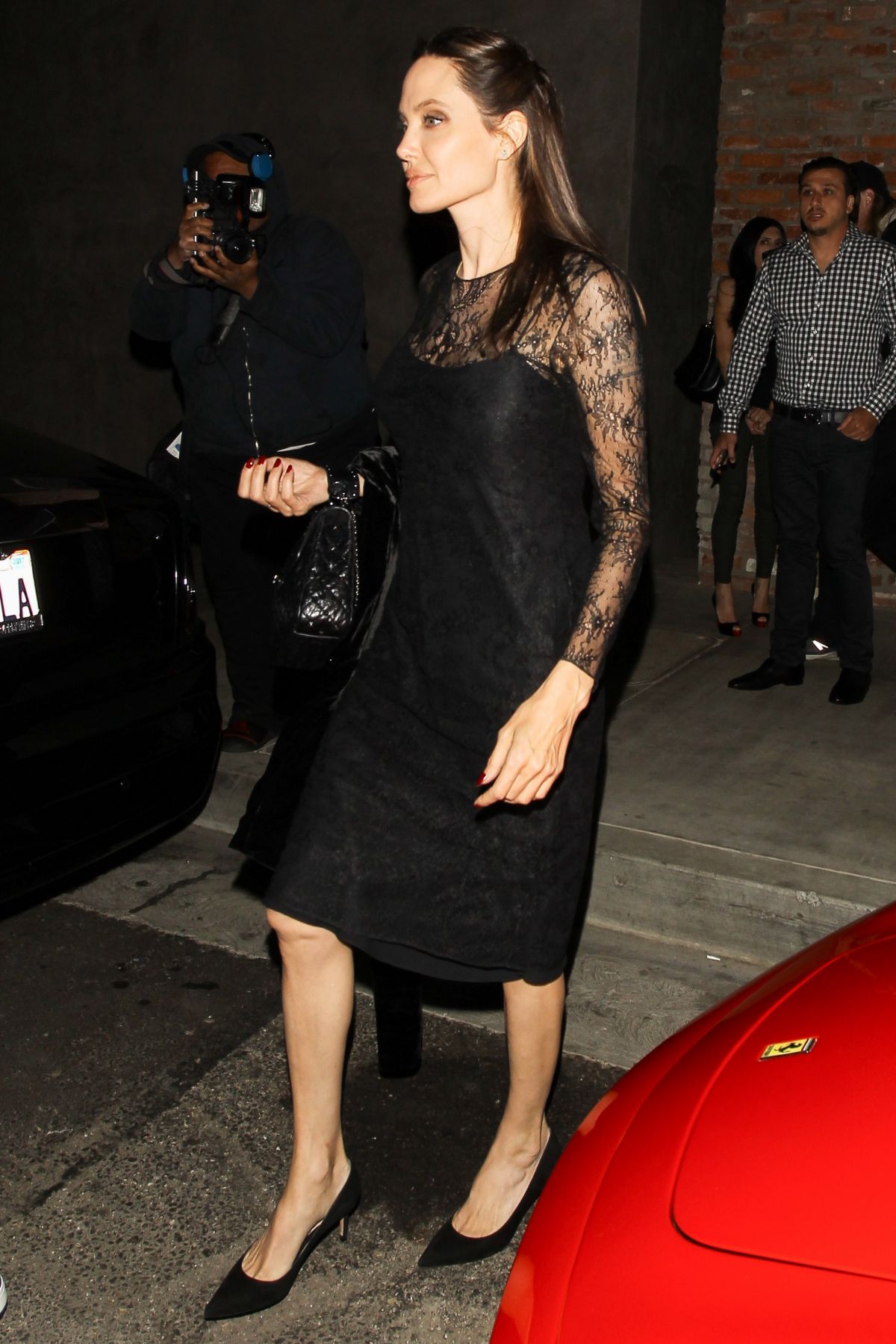 ANGELINA JOLIE Leaves Tao Beauty & Essex in West Hollywood 05/14/2017 ...