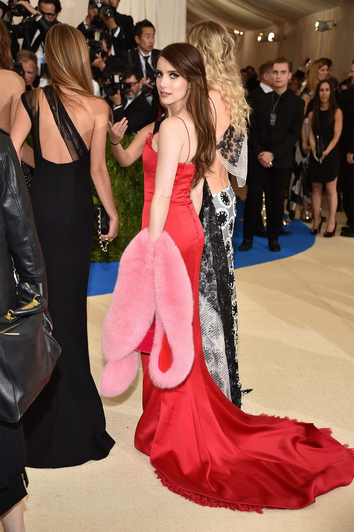 EMMA ROBERTS at 2017 MET Gala in New York 05/01/2017 – HawtCelebs
