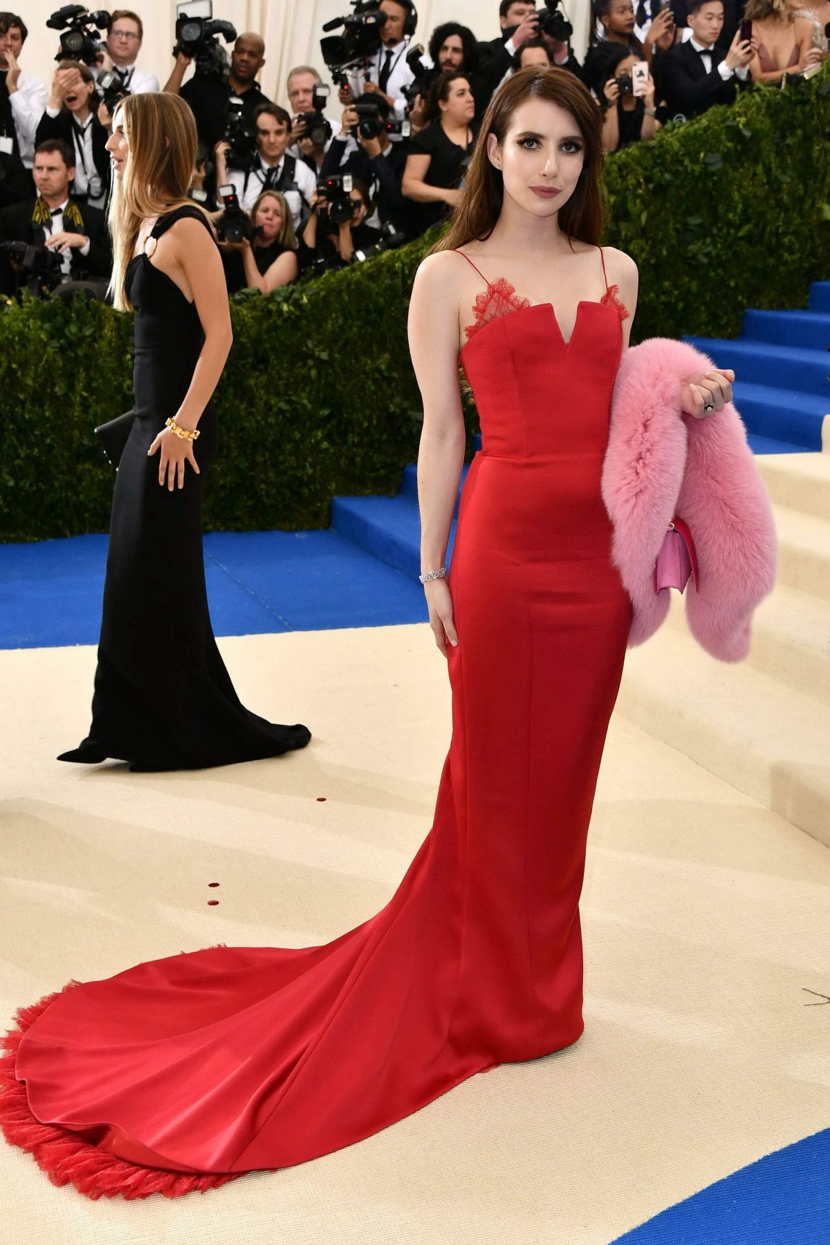 EMMA ROBERTS at 2017 MET Gala in New York 05/01/2017 – HawtCelebs