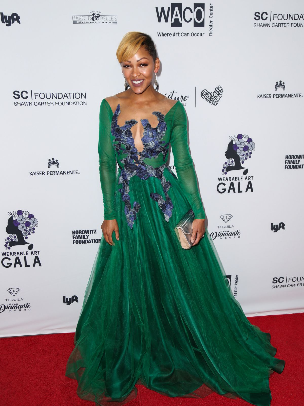 MEAGAN GOOD at Wearable Art Gala at California African American Museum ...