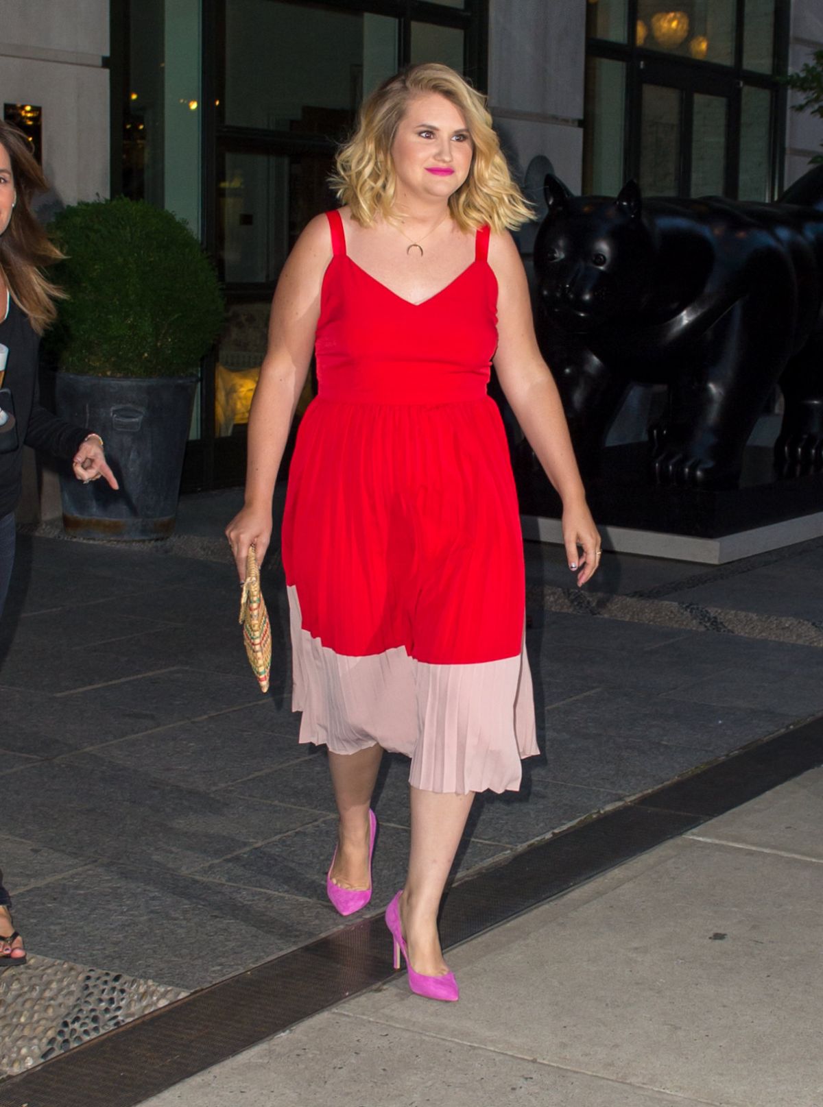 JILLIAN BELL Leaves Her Hotel in New York 06/09/2017 – HawtCelebs