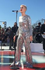 KATY PERRY Performs at Witness World Wide Youtube Livestream Concert in ...