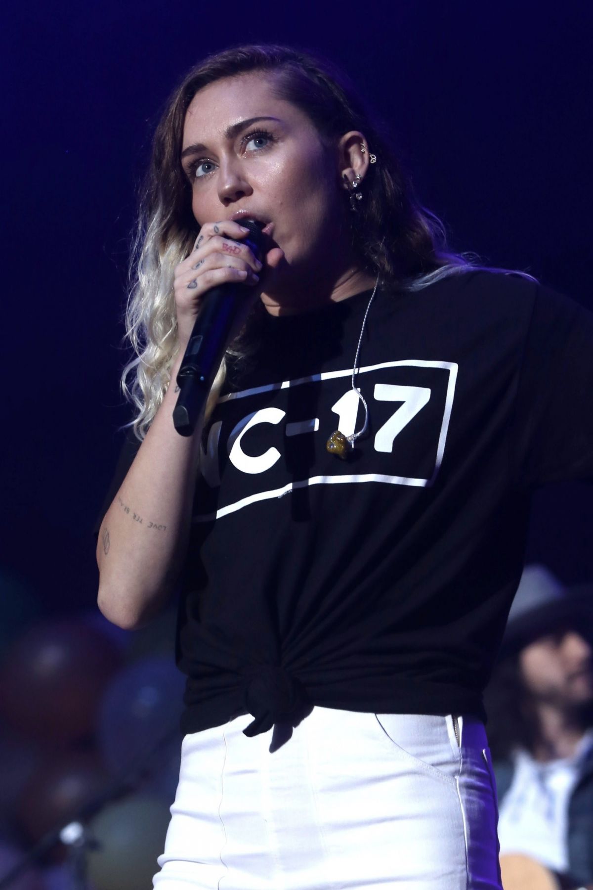 MILEY CYRUS Performs at 2017 BLI Summer Jam in New York 06/16/2017 ...