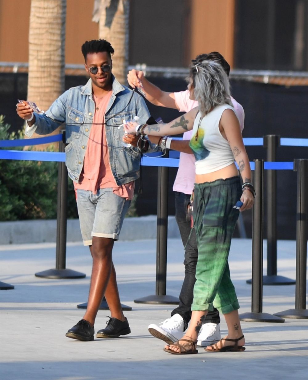 PARIS JACKSON Arrives at Eagles Concert at Dodgers Staduim in Los ...