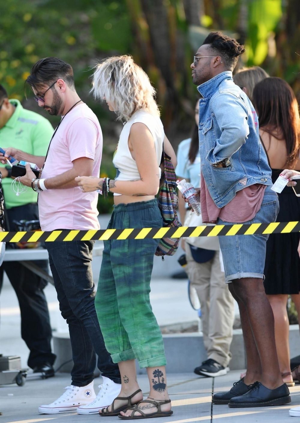 PARIS JACKSON Arrives at Eagles Concert at Dodgers Staduim in Los ...