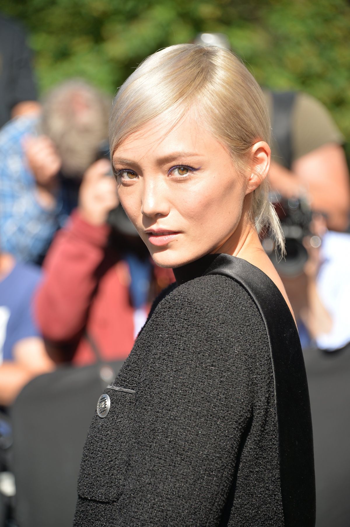 POM KLEMENTIEFF at Chanel Fashion Show at Haute Couture Paris Fashion ...