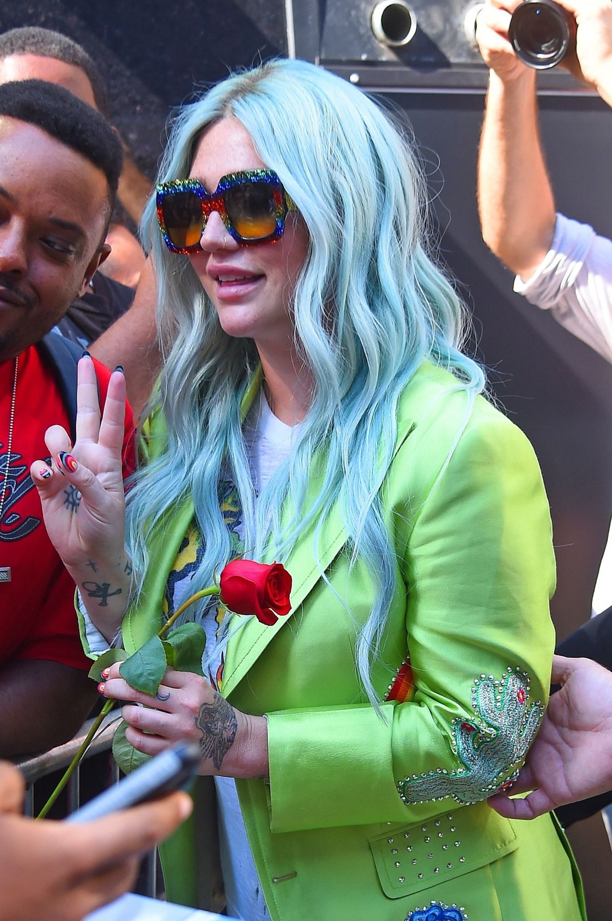 KESHA SEBERT Arrives at Good Morning America in New York 08/09/2017 ...