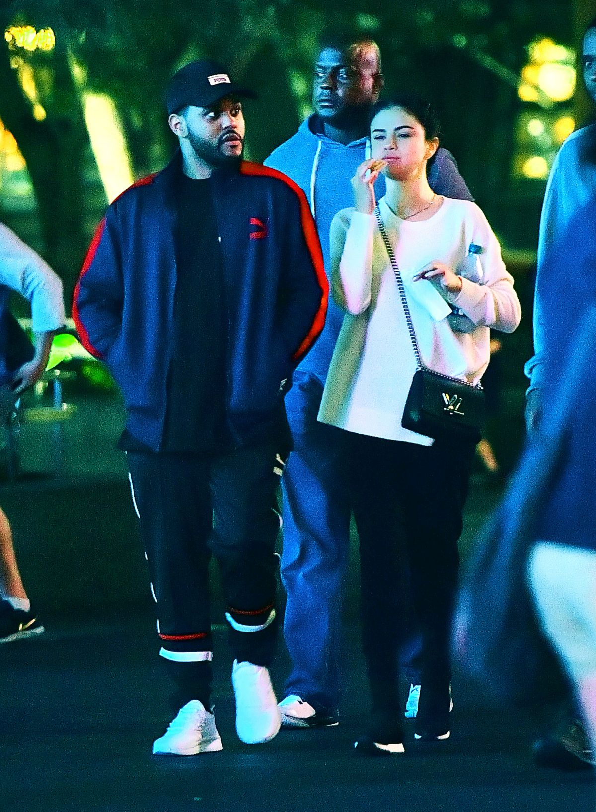 SELENA GOMEZ ant The Weeknd at Disneyland in Anaheim 08/21/2017 ...