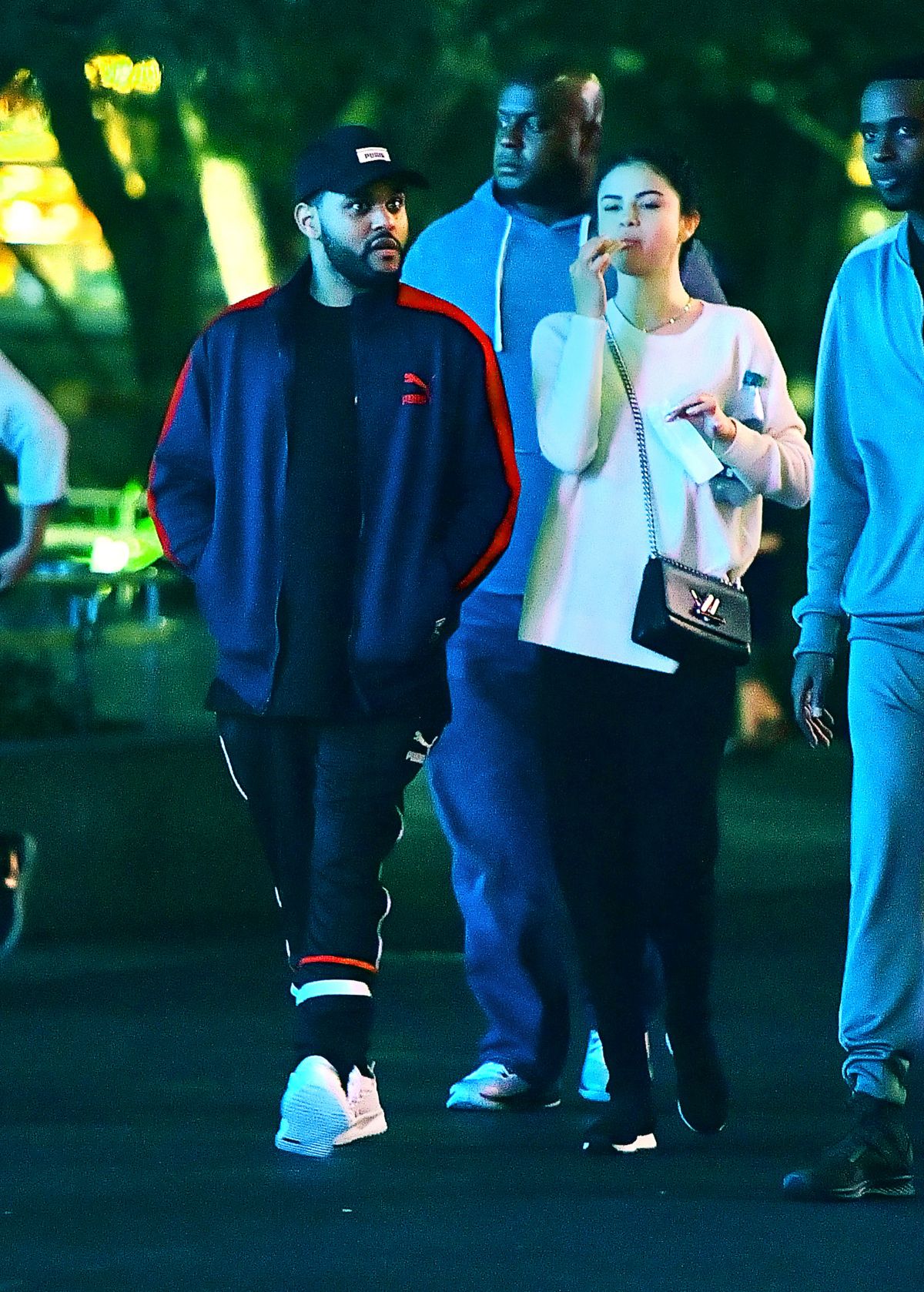 SELENA GOMEZ ant The Weeknd at Disneyland in Anaheim 08/21/2017 ...