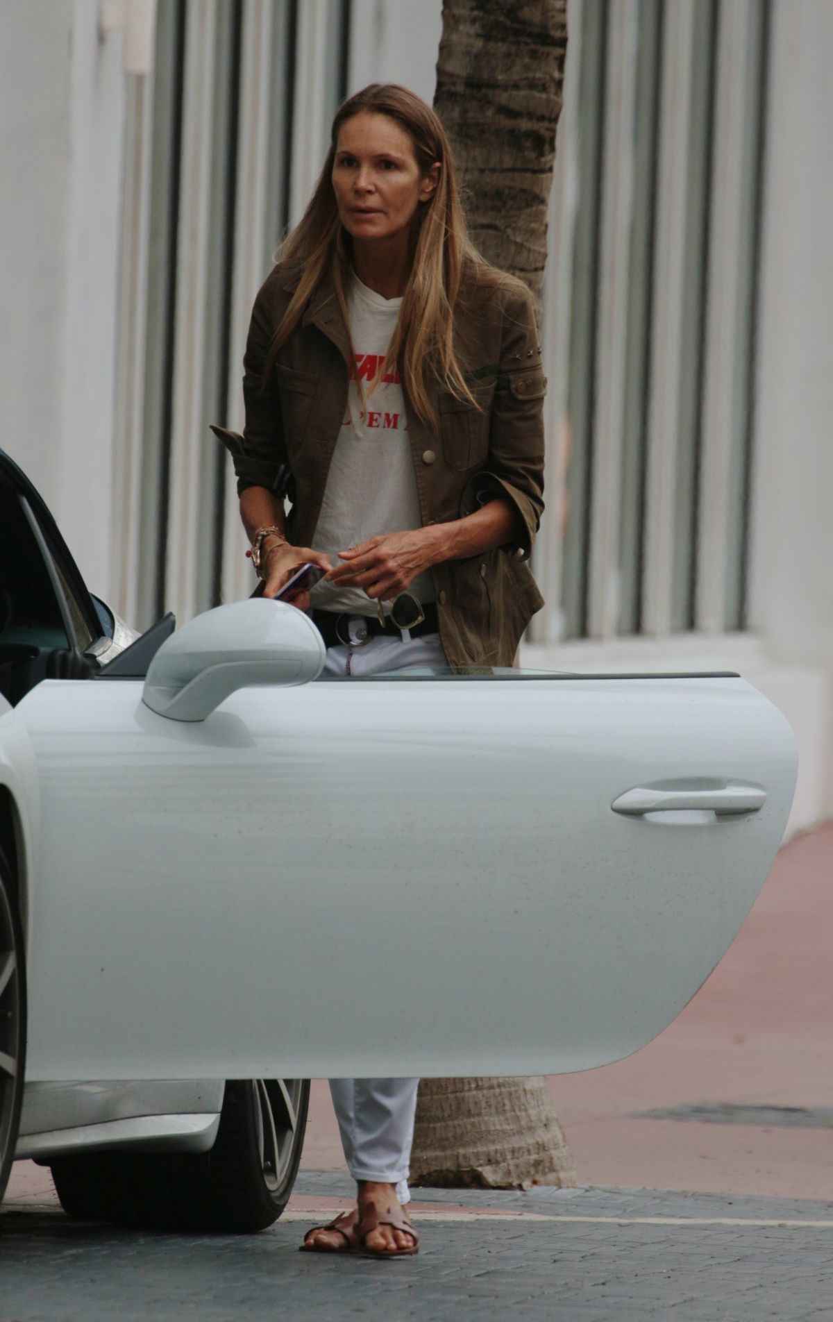 ELLE MACPHERSON Out and About in Miami 09/22/2017 – HawtCelebs