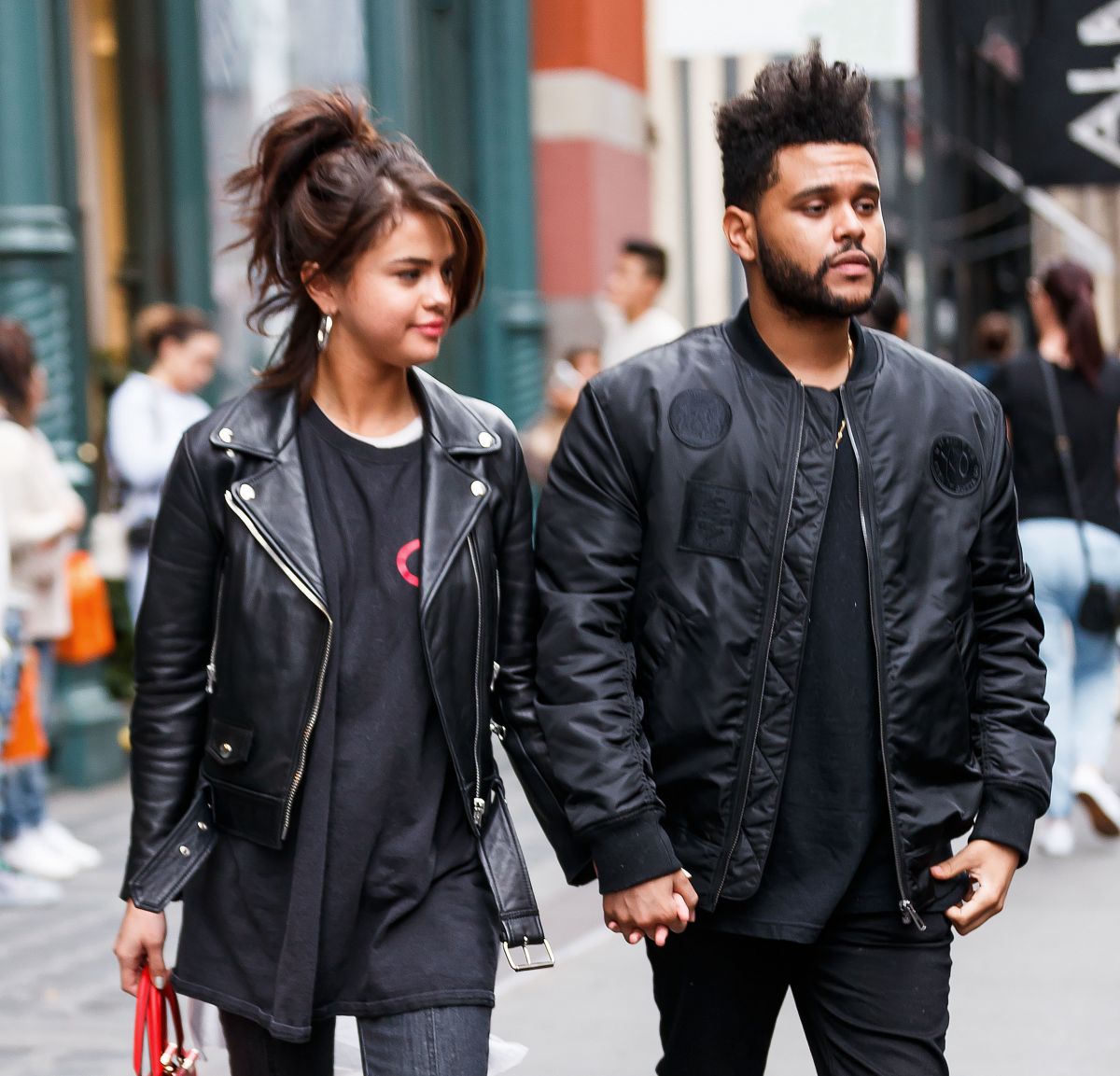 SELENA GOMEZ and The Weeknd Out Shopping in New York 09/02/2017 ...