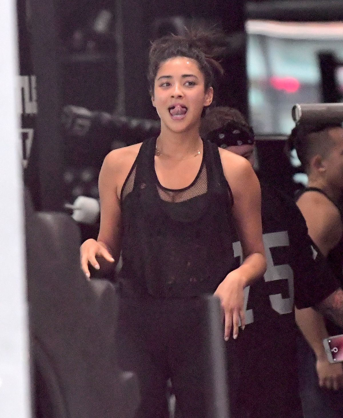 SHAY MITCHELL at a Gym in New York 09/06/2017 – HawtCelebs
