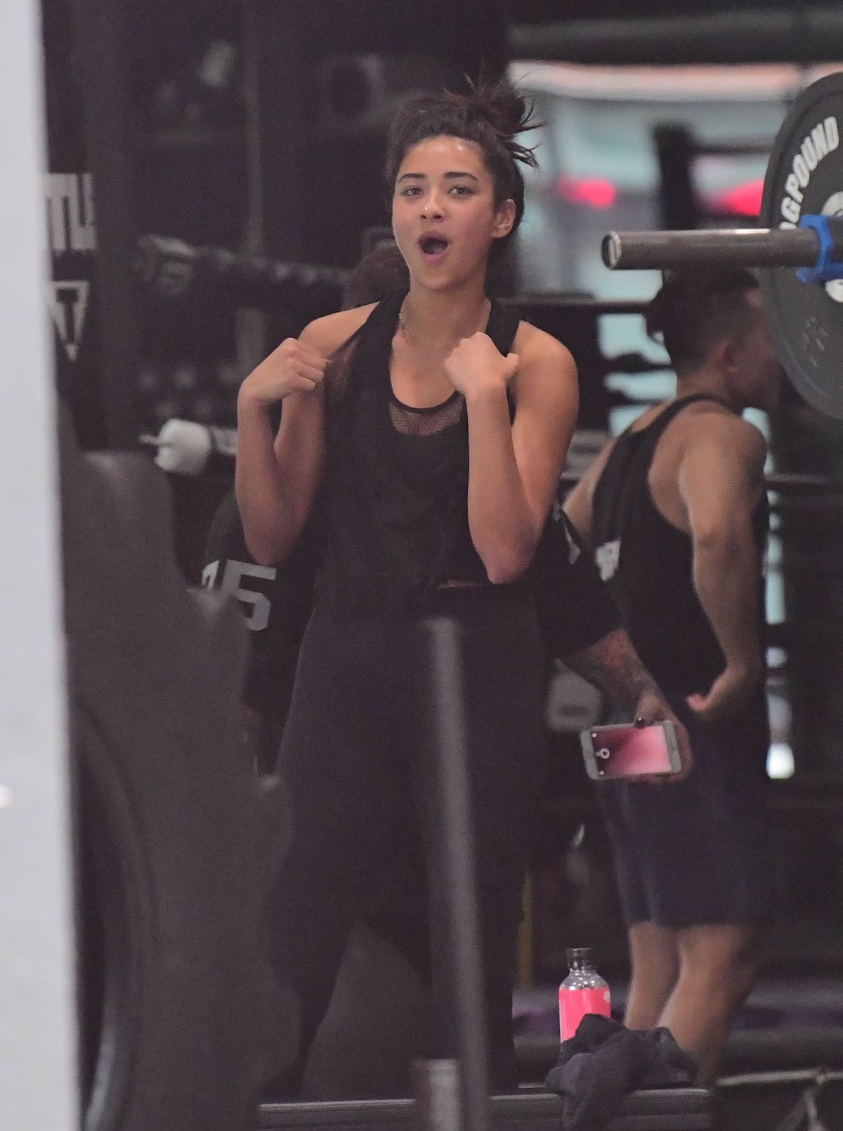 SHAY MITCHELL at a Gym in New York 09/06/2017 – HawtCelebs