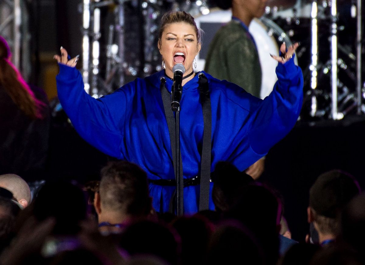 STACY FERGIE FERGUSON Performs at Today Show Citi Concert Series in New ...