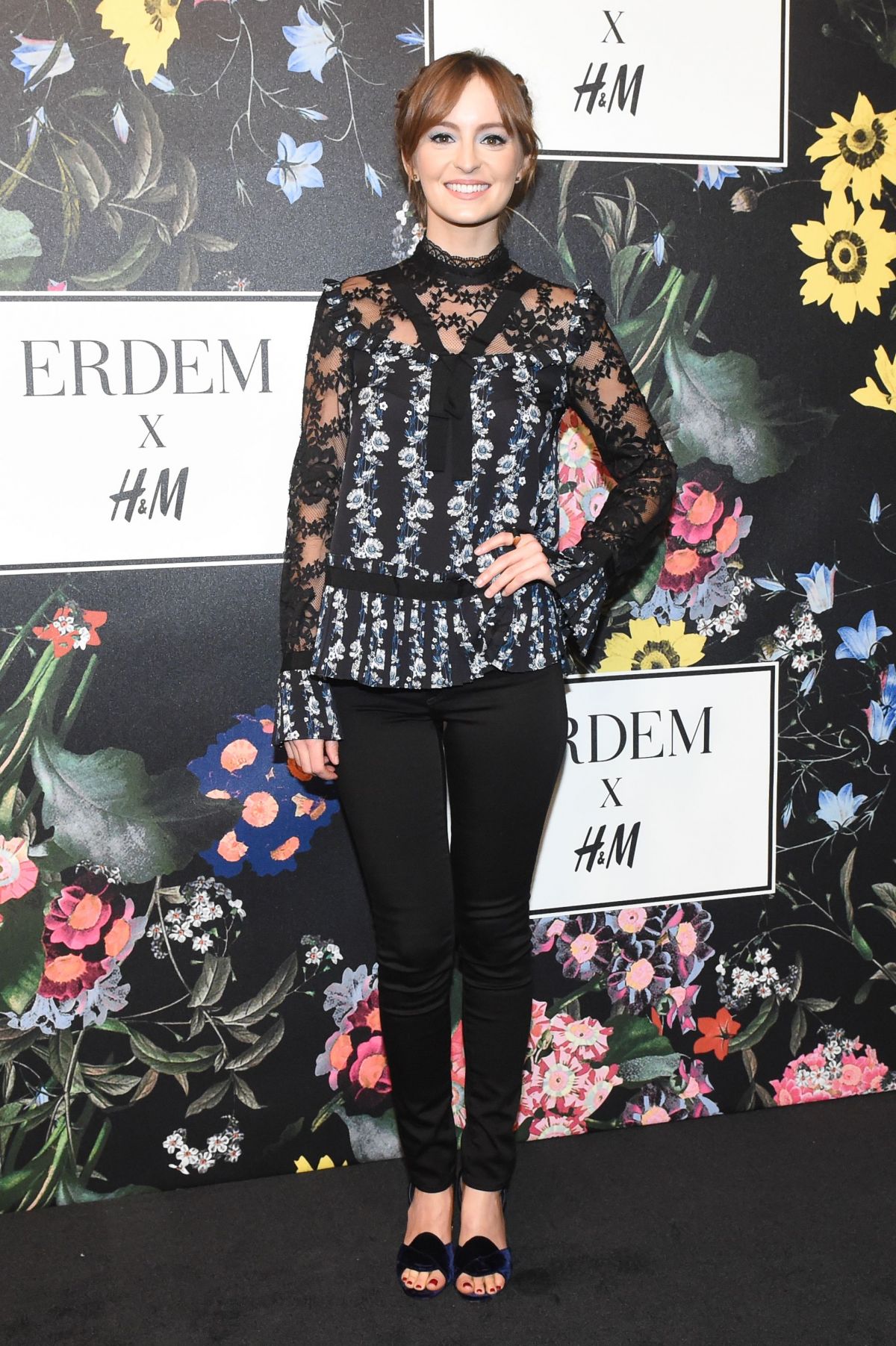 AHNA O’REILLY at H&M x Erdem Runway Show & Party in Los Angeles 10/18 ...