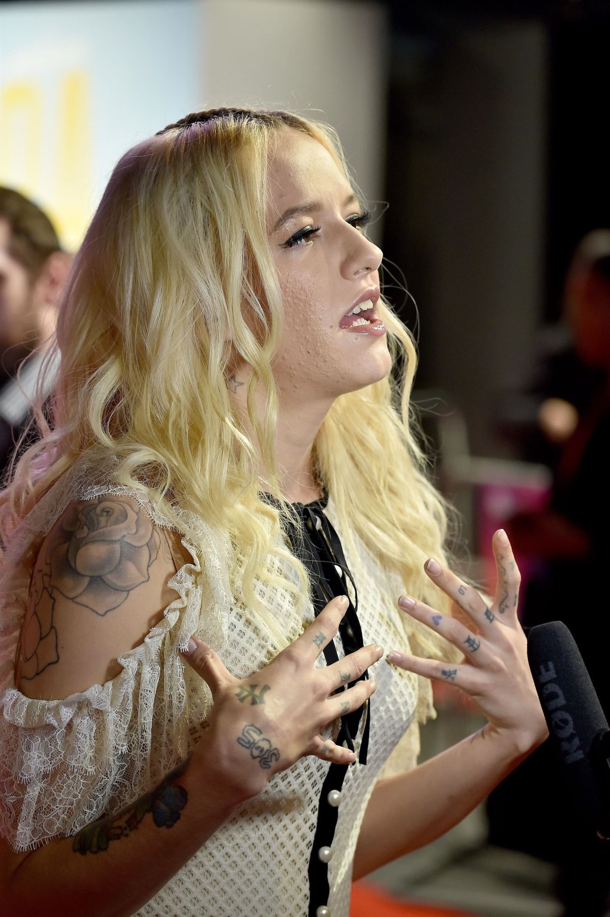 BRIA VINAITE at The Florida Project Official Screening at 61st BFI ...