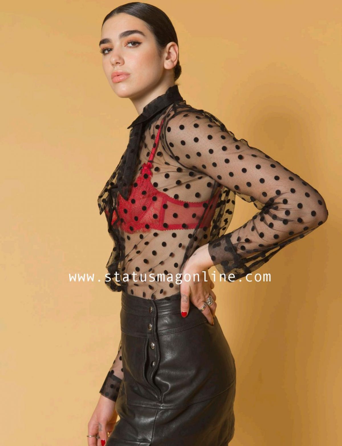 DUA LIPA in Status Magazine, July 2017 Issue – HawtCelebs