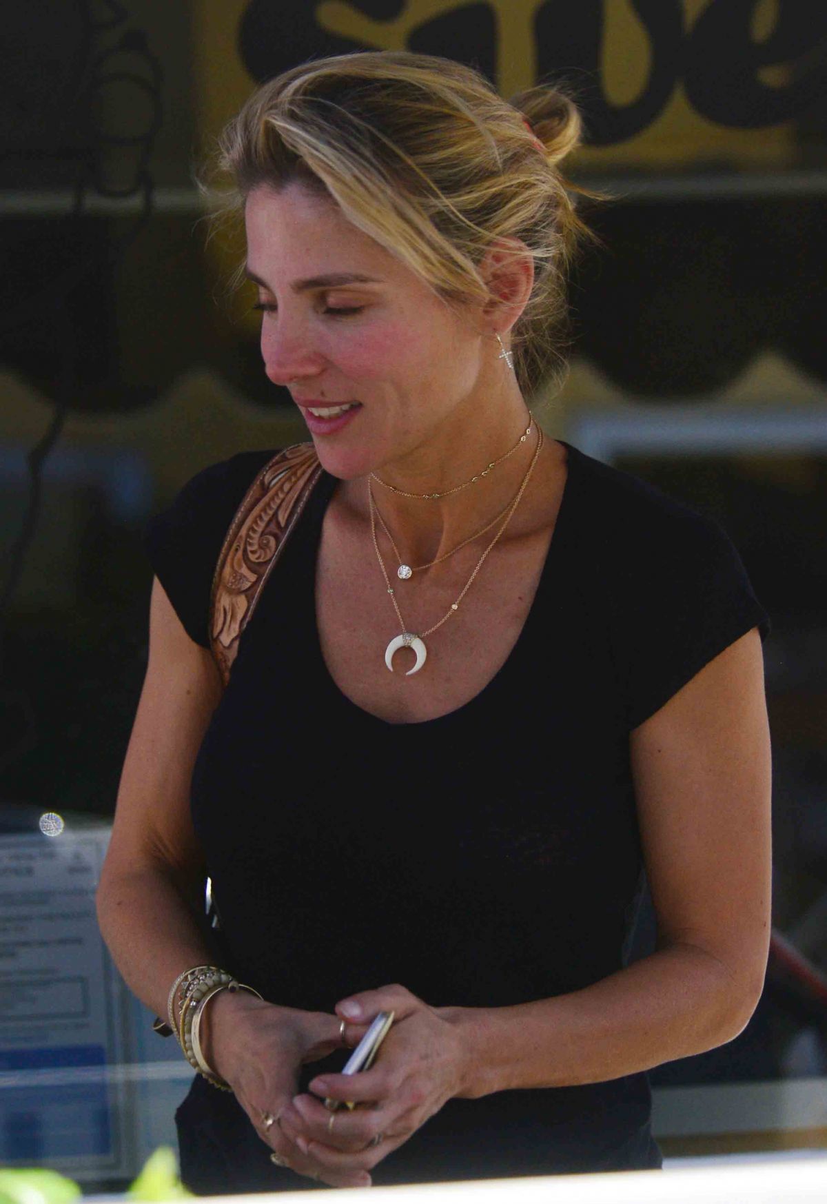 ELSA PATAKY at a Meeting at Brentwood Country Mart 10/16/2017 – HawtCelebs