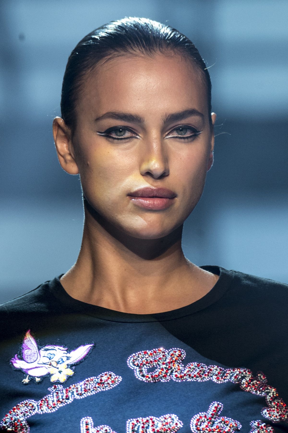 IRINA SHAYK at Phillip Plein Fashion Show at New York Fashion Week 09 ...