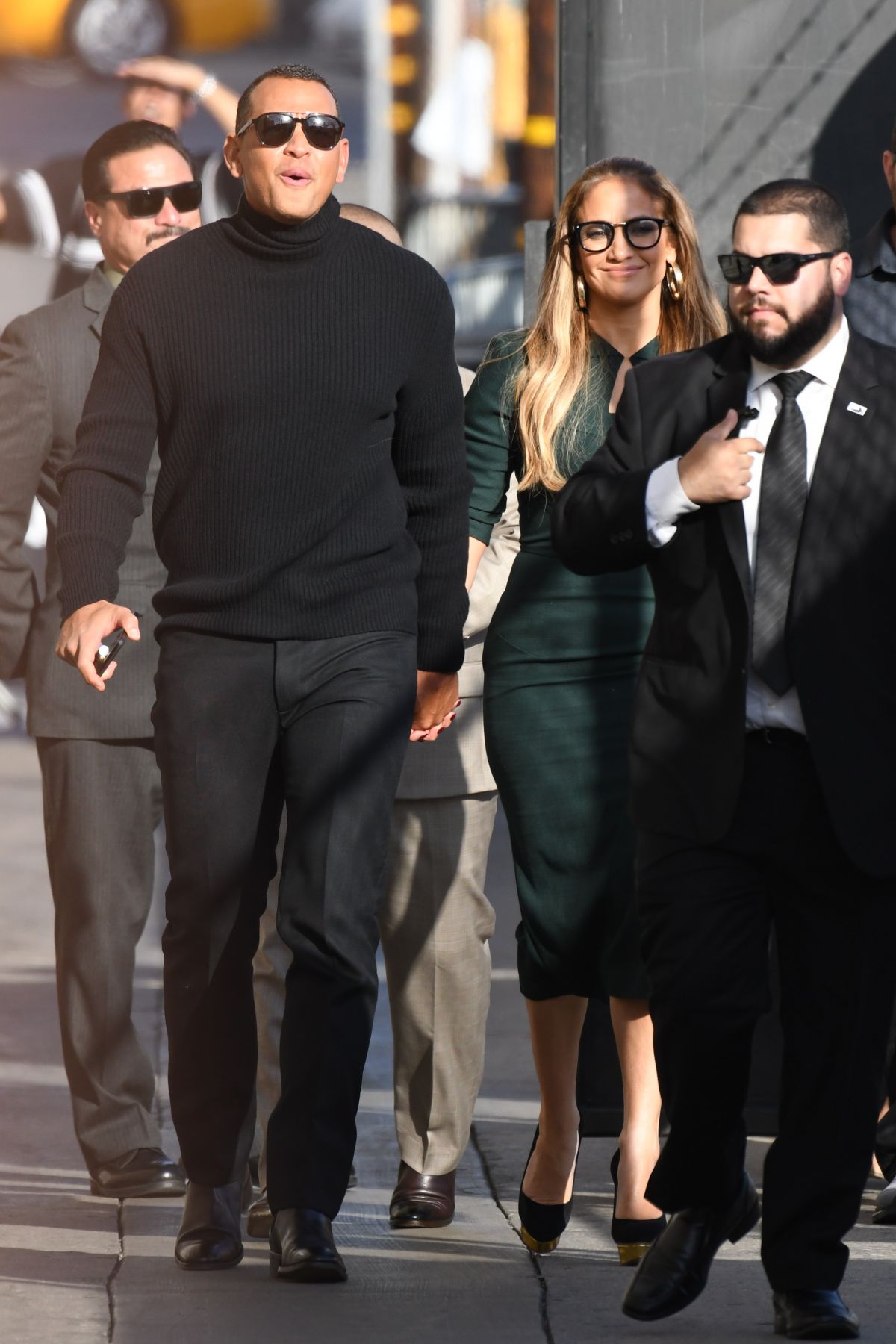 JENNIFER LOPEZ Leaves Jimmy Kimmel Live 10/02/2017 – HawtCelebs