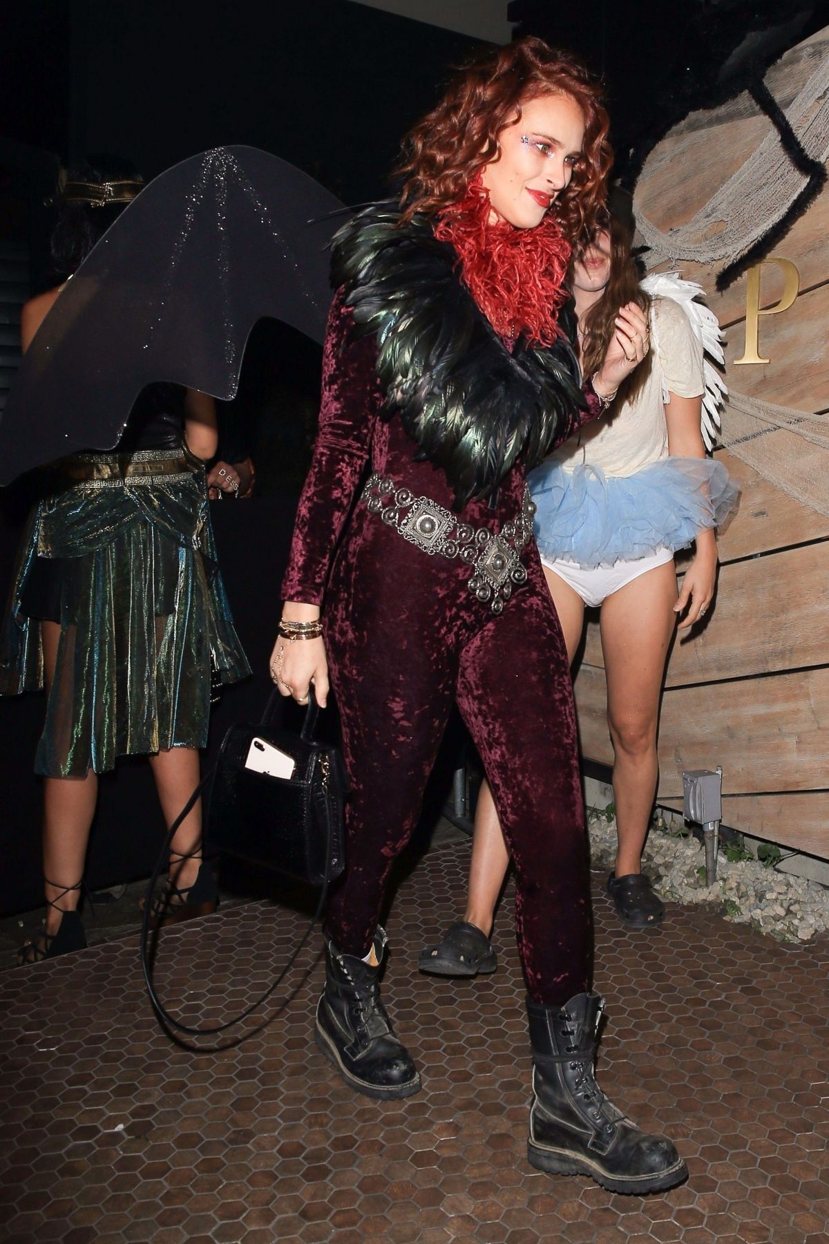 RUMER WILLIS at Matthew Morrison Halloween Party at Poppy Night Club in ...