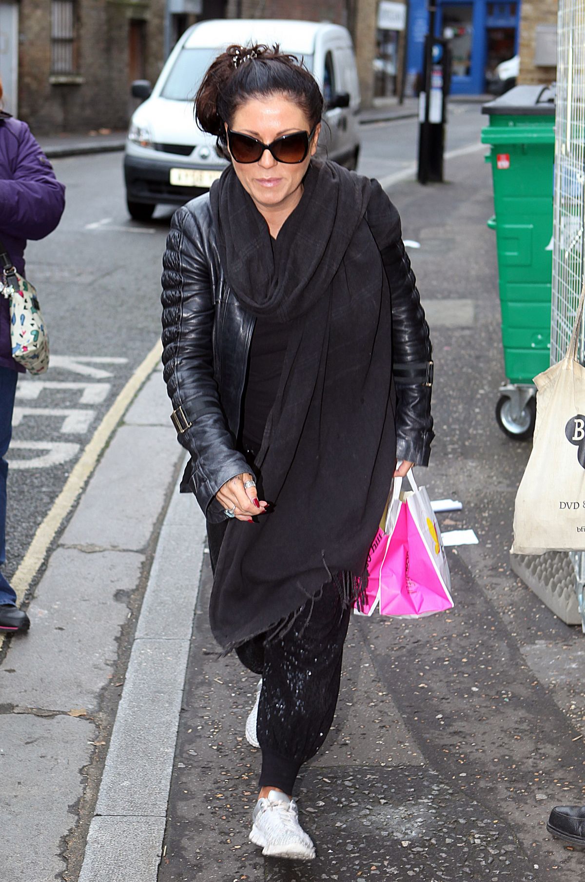 JESSIE WALLACE Arrives at Richmond Theatre in London 11/15/2017 ...
