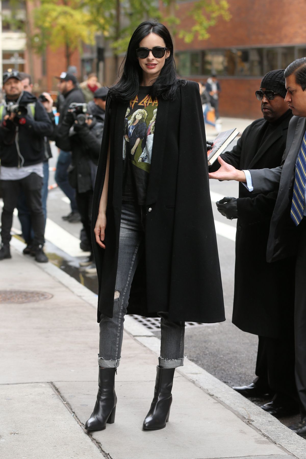 KRYSTEN RITTER at Her New Book Bonfire Fan Event at Barnes & Noble ...