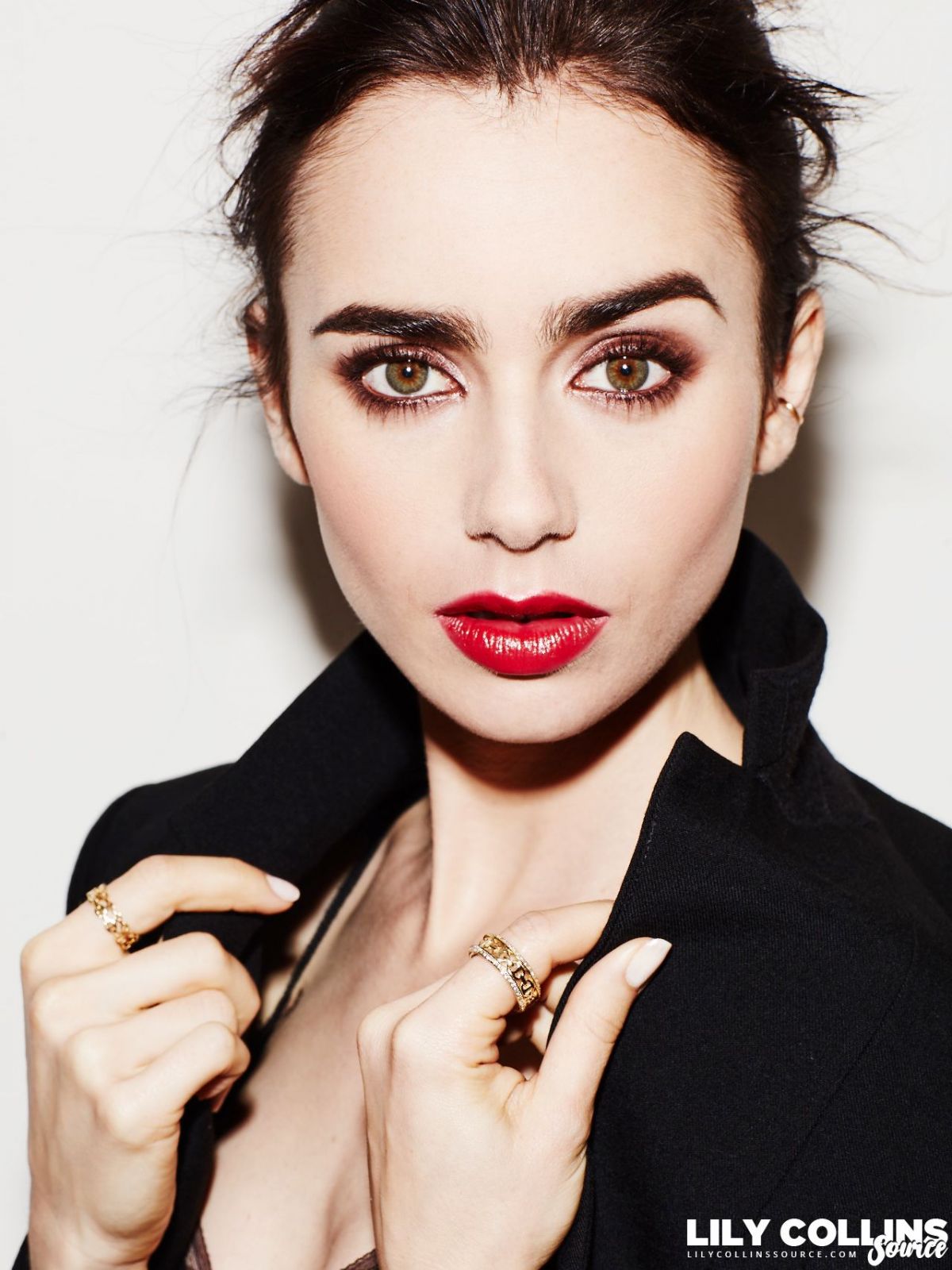 LILY COLLINS for Lancome 2017 Ad Campaign – HawtCelebs