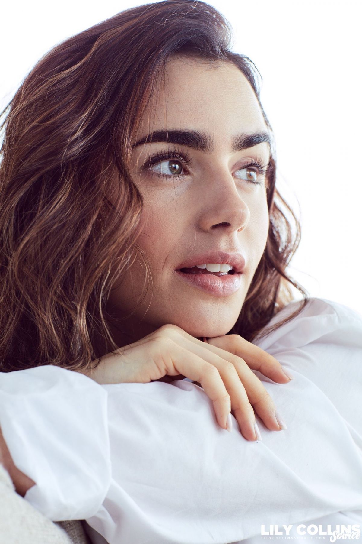 LILY COLLINS for Lancome 2017 Ad Campaign – HawtCelebs