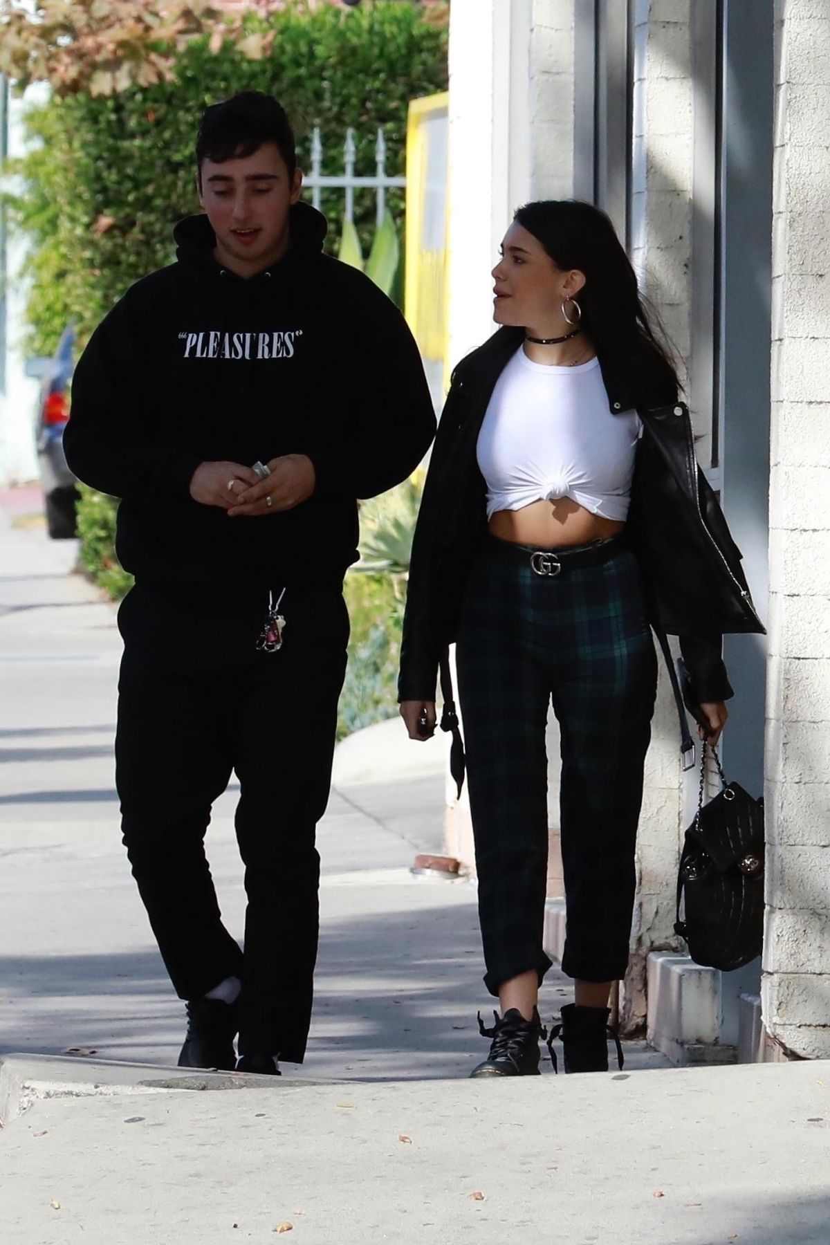 MADISON BEER Out and About in Los Angeles with New Boyfriend 11/03/2017 ...