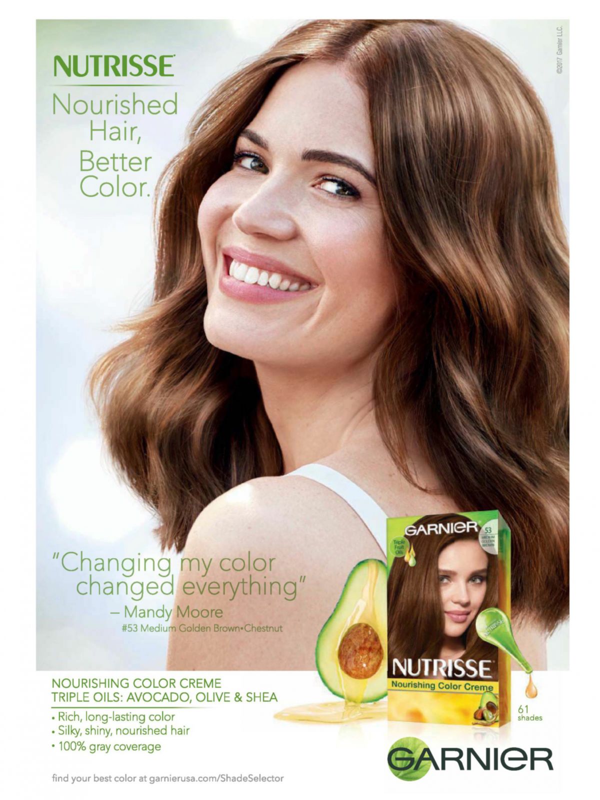 MANDY MOORE in Peoplestyle Magazine, December/January 2017/2018 ...