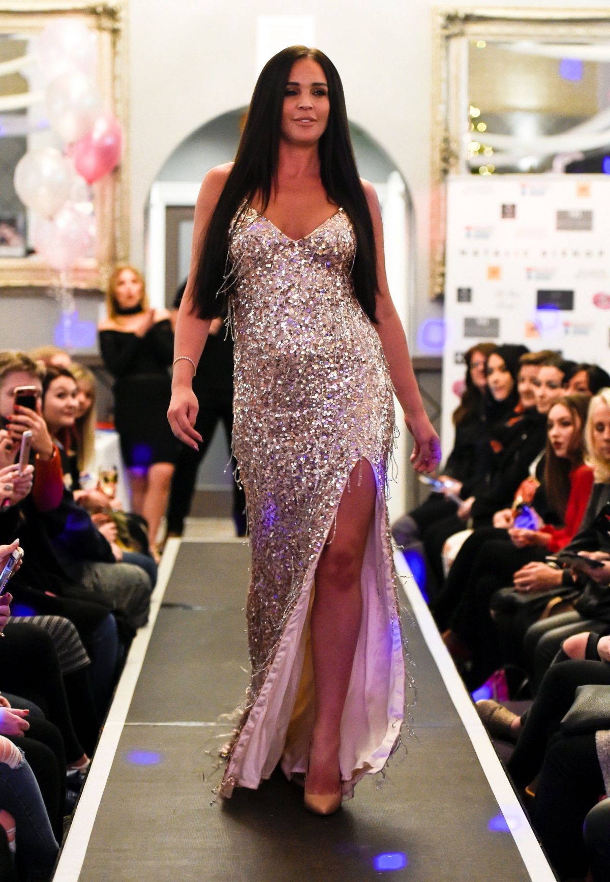DANIELLE LLOYD at Miamor Boutique Charity Prom Fashion Show in Sutton ...