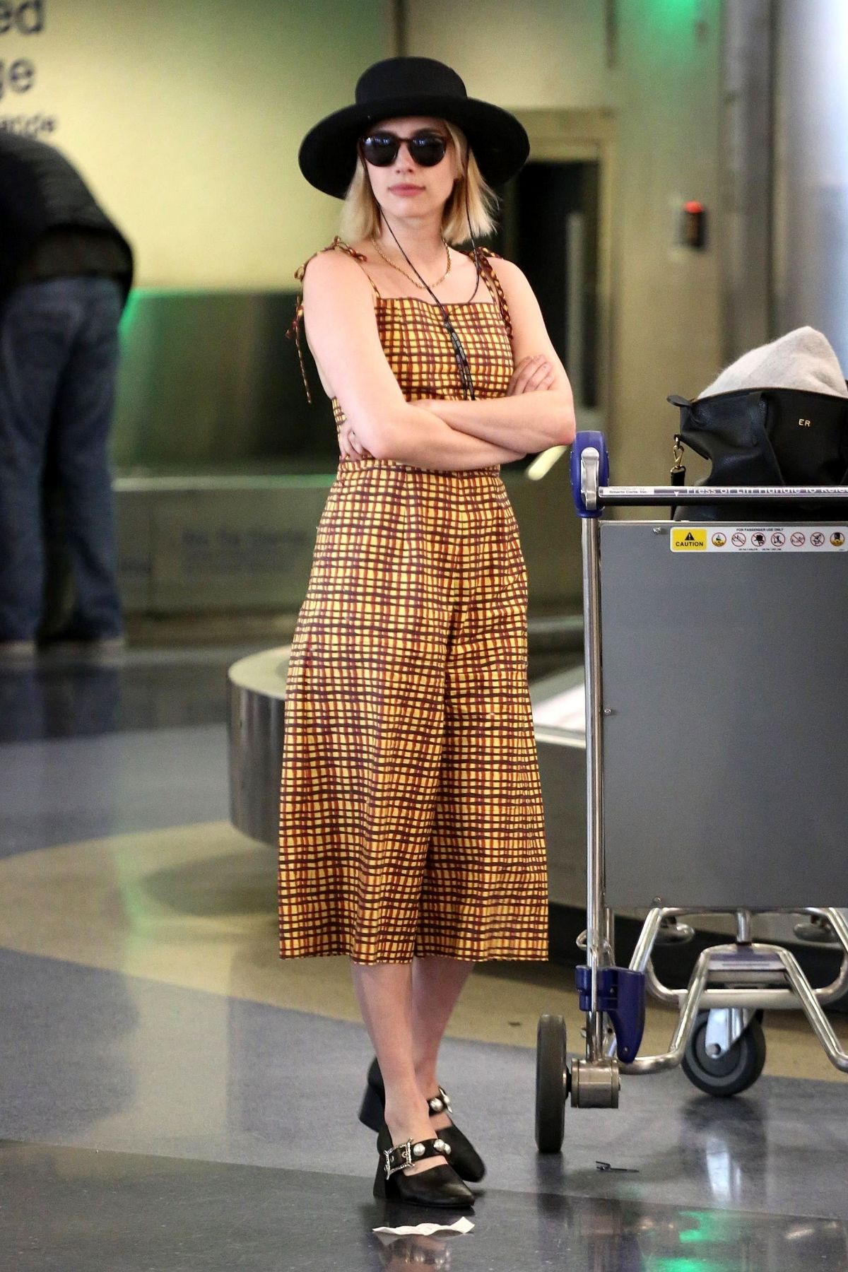 EMMA ROBERTS at Los Angeles International Airport 12/14/2017 – HawtCelebs