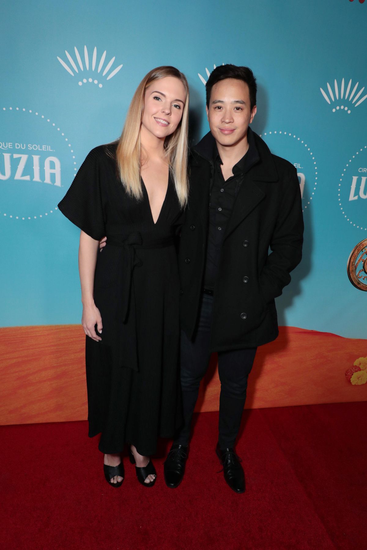 KARI PERDUE at Cirque Du Soleil Presents Luzia at Dodger Stadium in Los ...