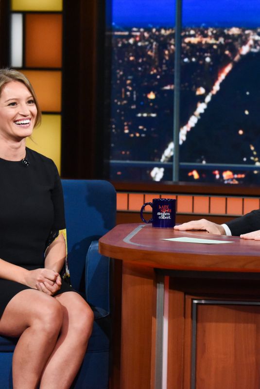 KATY TUR at Late Show with Stephen Colbert 11/12/2017 – HawtCelebs