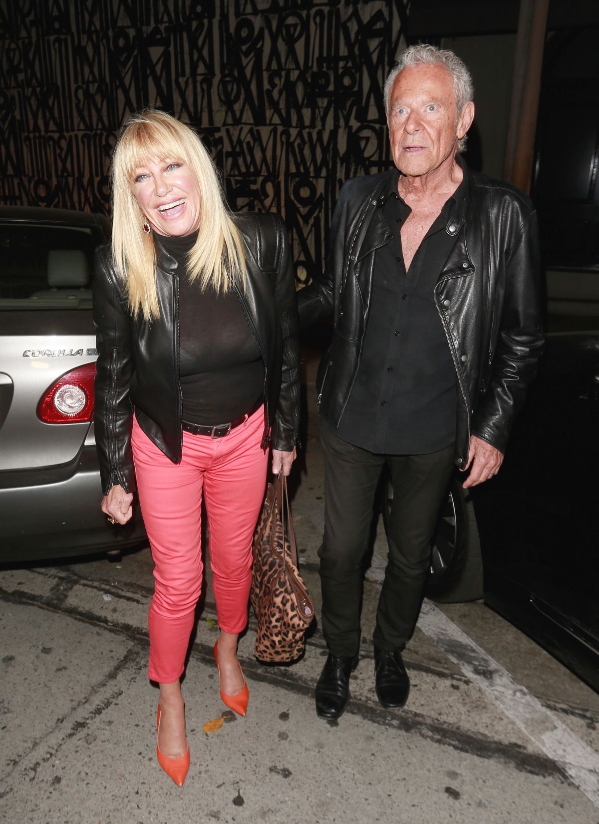 SUZANNE SOMERS Leaves Craig’s Restaurant in Los Angeles 12/15/2017 ...