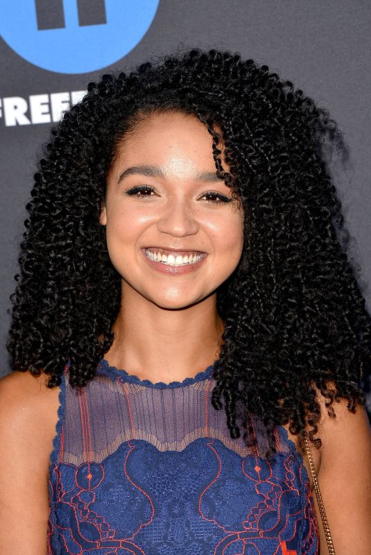 AISHA DEE at Teen Choice Awards 2014 in Los Angeles – HawtCelebs