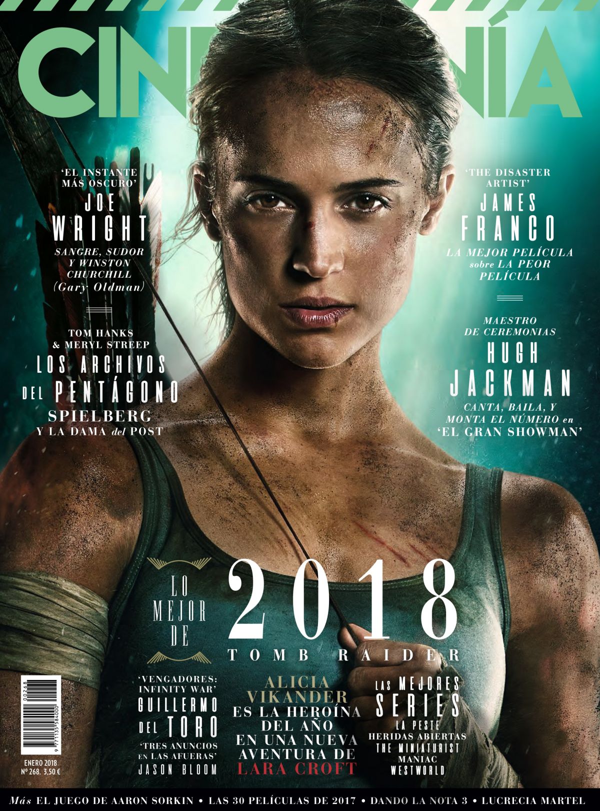ALICIA VIKANDER in Cinemania Magazine,January 2018 – HawtCelebs